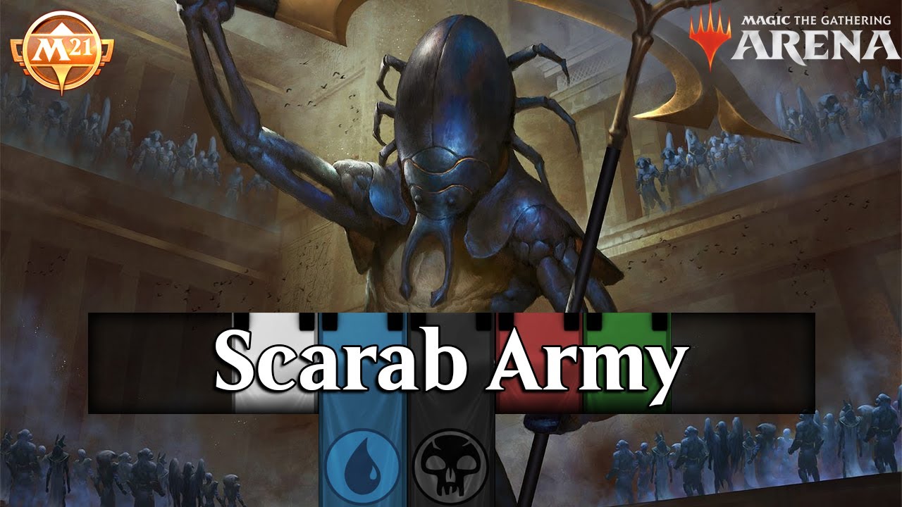 MTG Arena M21 | Scarab God Zombies Deck & Gameplay [Brawl] - YouTube