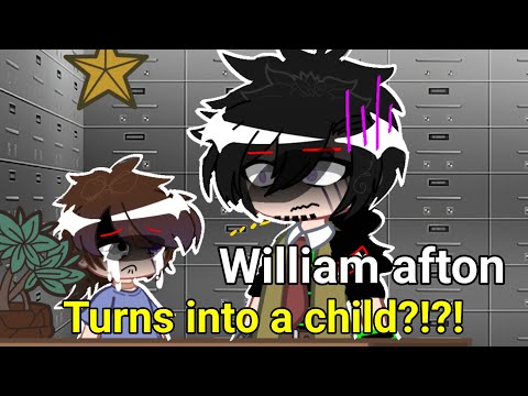 Willy wonka (william afton) turns into a child!!! (Gacha fnaf // I'ma explode)