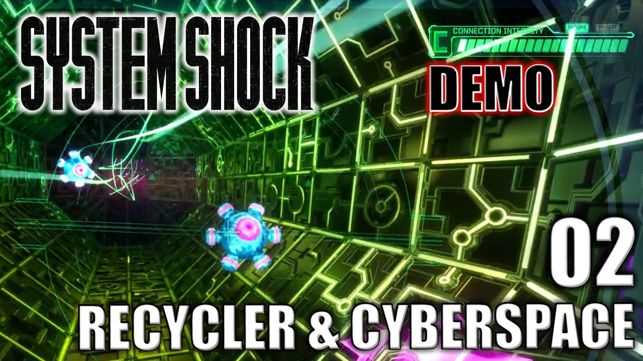 System Shock Demo - Recycler und Cyberspace #02 - Lets Play Deutsch ...