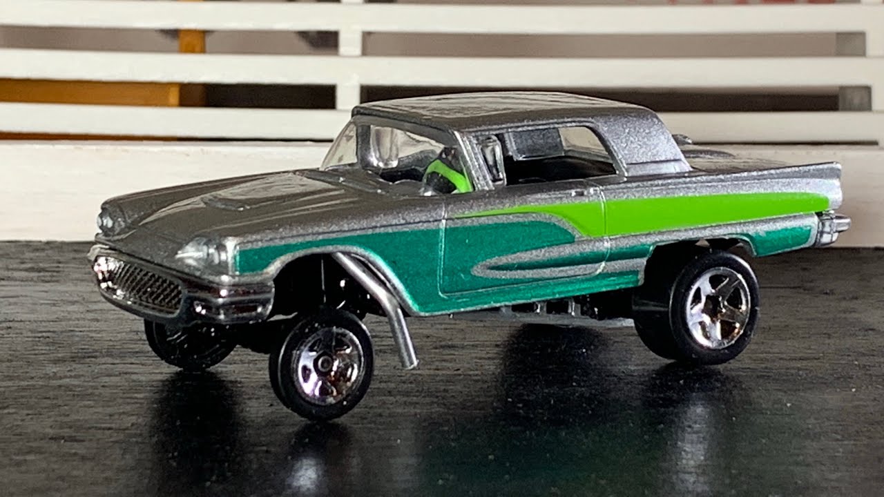 Custom Hot Wheels 58 T-Bird street freak gasser - YouTube