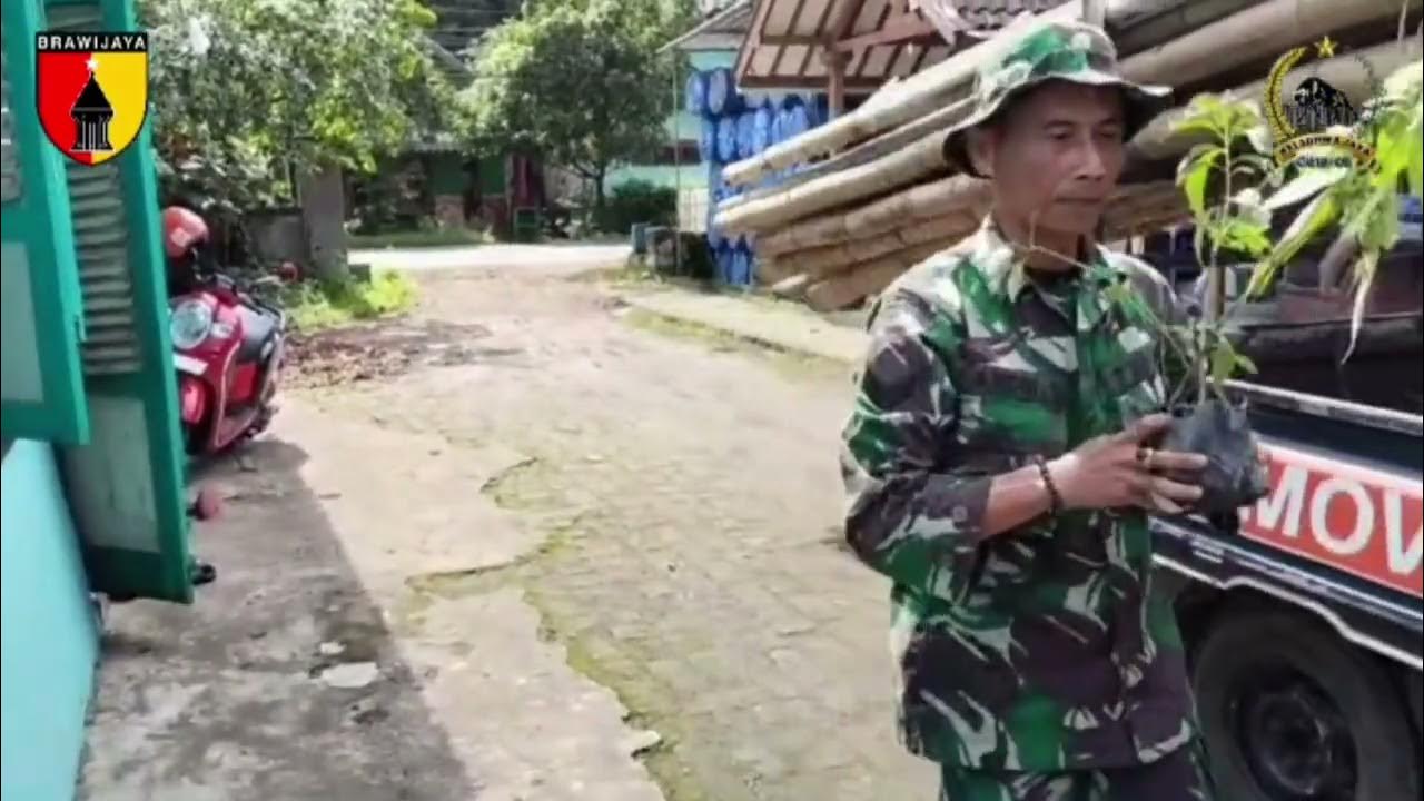 Jaga kelestarian Alam, Penanaman Pohon Koramil 0818-05/Kepanjen - YouTube
