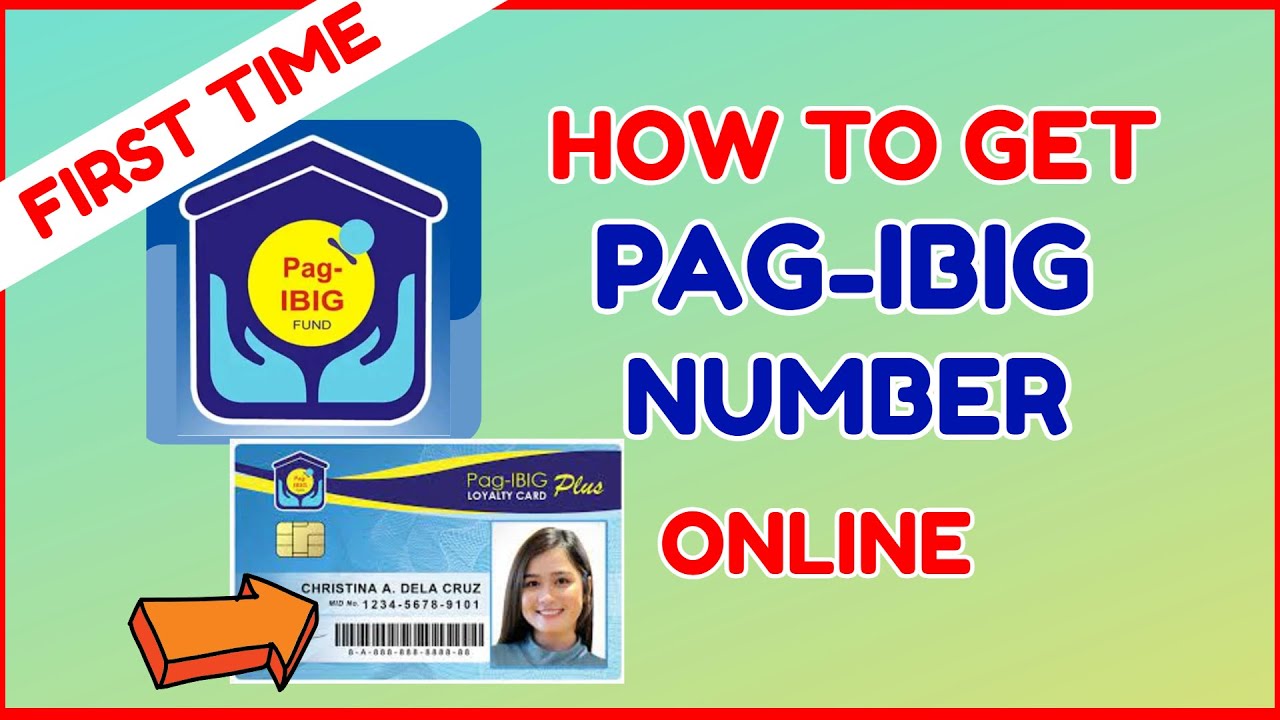 How to Get Pag Ibig Number Online for First Timer FREE? | Pag-ibig ...