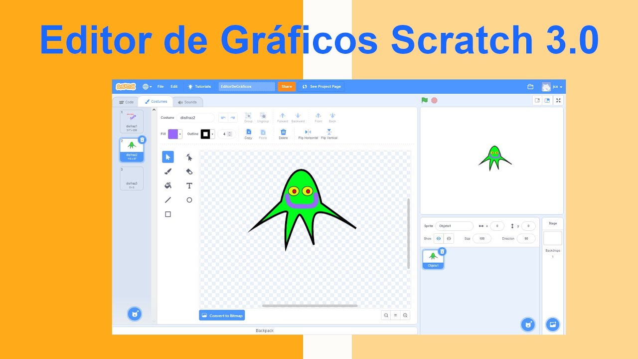 Scratch Editor Grafico - YouTube