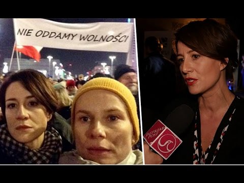 Maja Ostaszewska w mocnych słowach o obecnej władzy PiS w Polsce: ” Jest dekonstrukcja państwa.