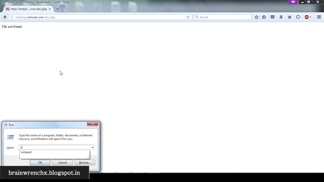 Proof dummy file with server supported extension gives custom error ...