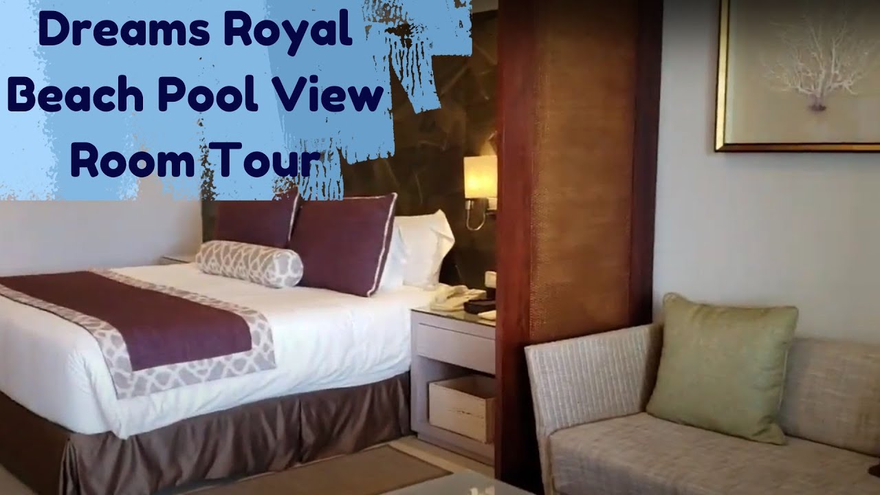 Dreams Royal Beach Punta Cana Pool View Room Tour Rm 4308 - YouTube