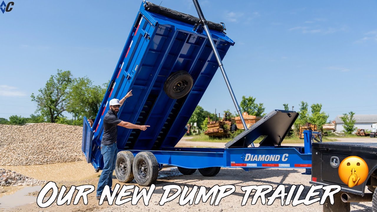 Full Versatility of the Deck Over Dump Trailer | Diamond C - YouTube