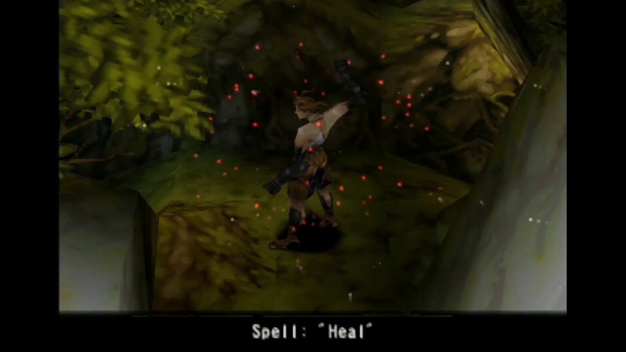 Vagrant Story - 34 Snowfly Forest #2 Tree labyrinth, to Dragon - YouTube