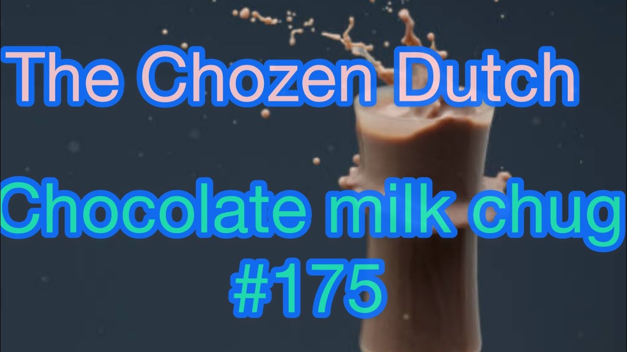 Chocolate milk chug #176 - YouTube