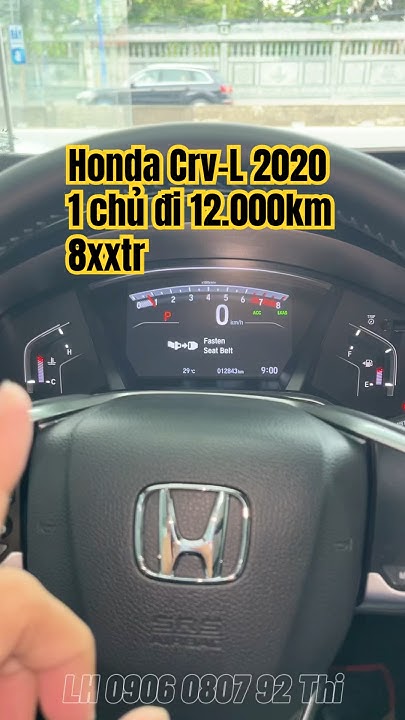 Honda Crv-L 2020, nhập Thái một chủ từ đầu, odo thấp 12.000km. Mới nguyên như xe hãng. Chỉ còn ...