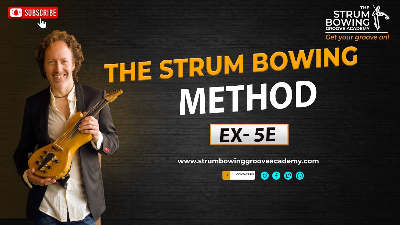 The Strum Bowing Method Ex 5E - YouTube