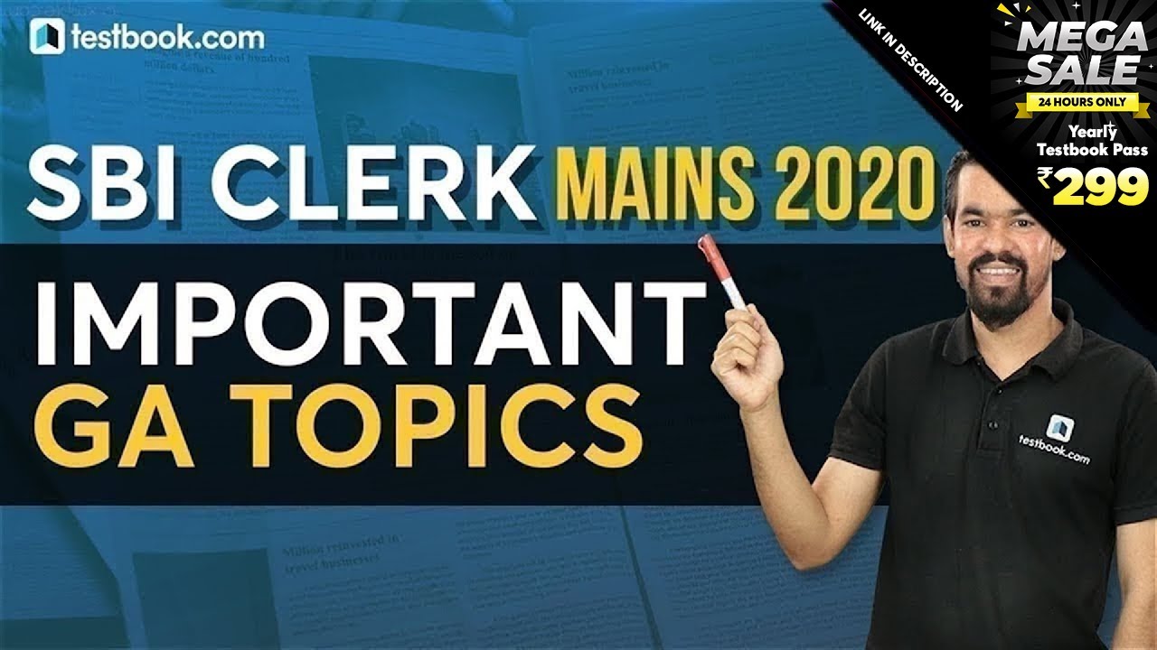 SBI Clerk Mains 2020 Important General Awareness Topics For SBI Clerk sbi-clerk-mains-2020-important-general-awareness-topics-for-sbi-clerk