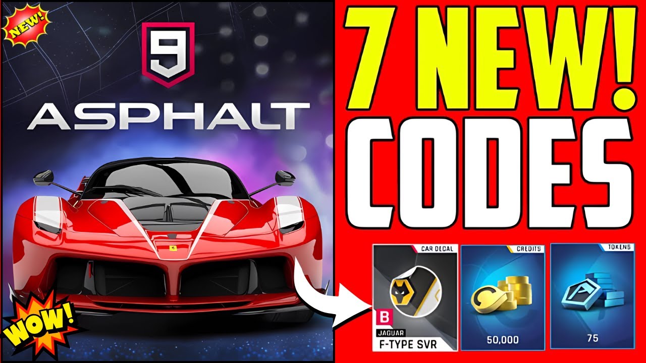 ASPHALT LEGENDS UNITE CODES JANUARY 2025 🆓🎁 LIMITED TIME REDEEM CODE ASPHALT 9 - YouTube