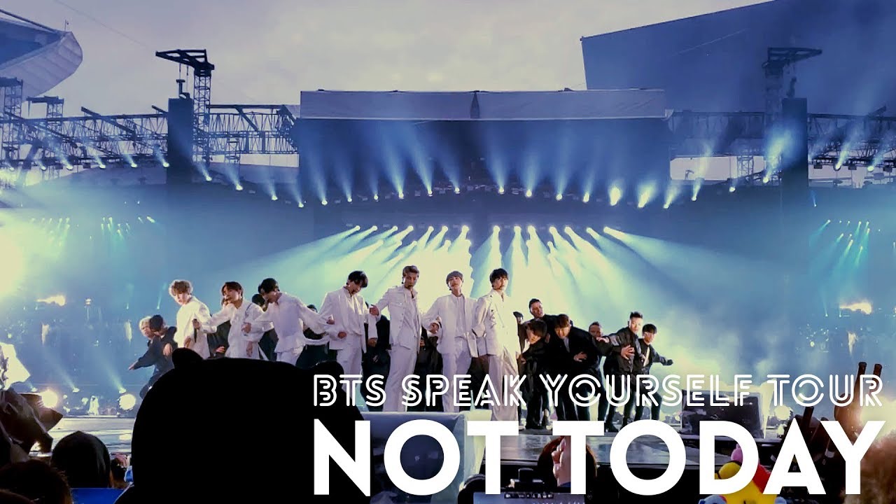 190511 ( Not Today + Introductions) BTS 'Speak Yourself Tour' Soldier ...