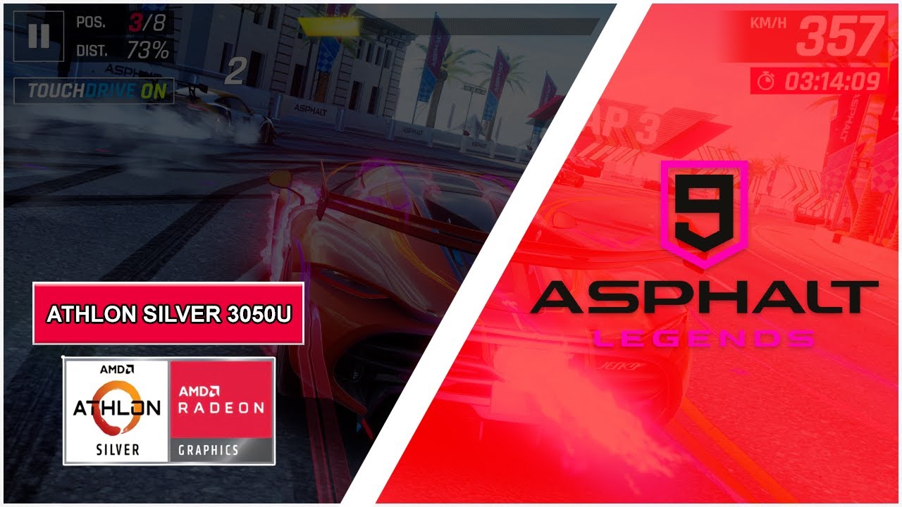 Asphalt 9: Legends | Low End PC | Athlon Silver 3050u | 8GB Ram ...
