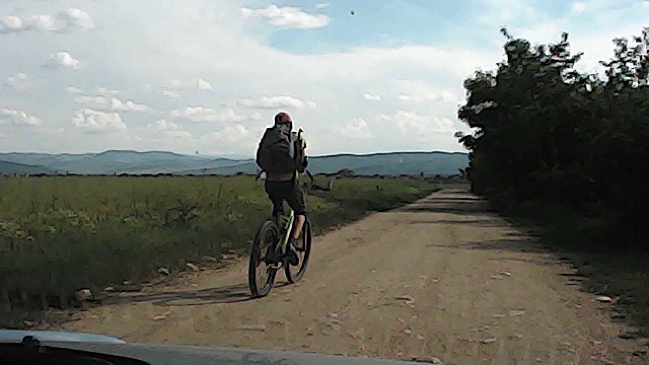 coborâre de la rapa rosie pe langa autostrada spre raul sebes 27 05 18 ...