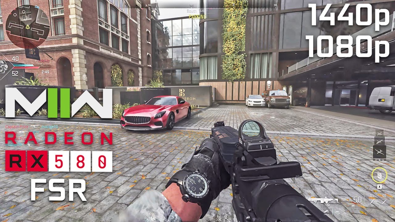 RX 580 Call Of Duty Modern Warfare 2 : Low - Extreme FSR | 1080p ...