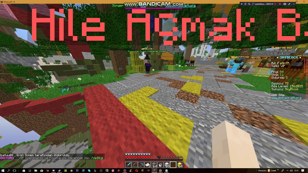 Minecraft Alpha Craft Server Tanıtımı - YouTube