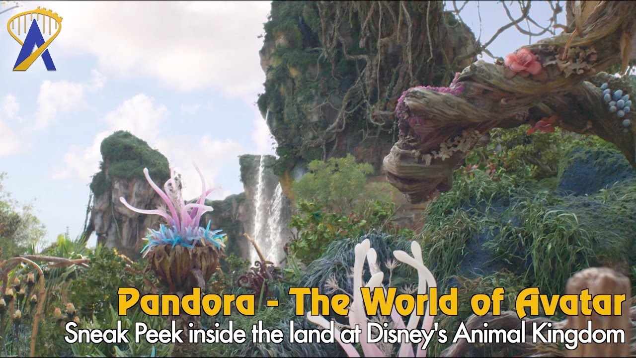 The mountains and landscape inside Pandora - The World of Avatar at ...