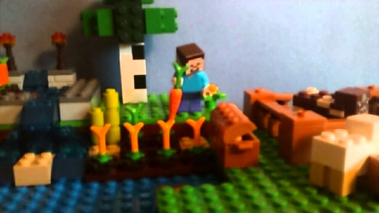 Minecraft lego animation - YouTube