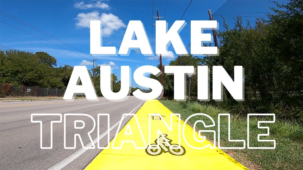 Lake Austin Triangle - MoPac Hike & Bike Bridge : Austin Cycling - YouTube