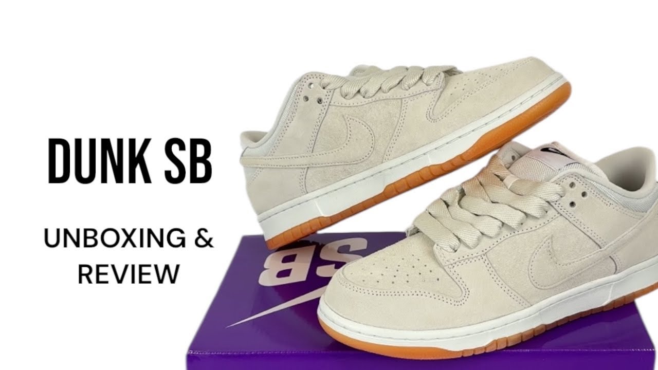 Nike SB Dunk Low Pale Ivory HJ0367-100 - Review & Unboxing - YouTube