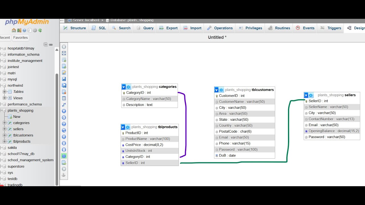 Creating your First Database in MySQL - ECommerce Orders Database - Hindi / Urdu - YouTube