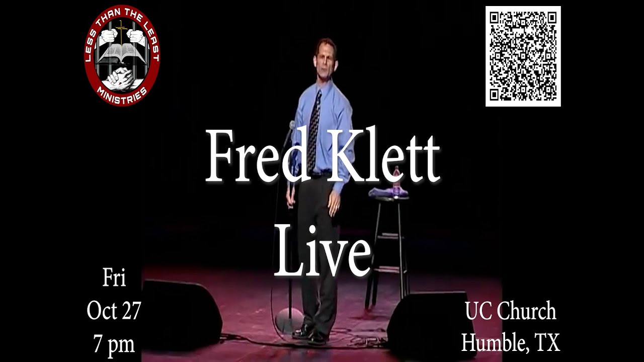 Come see Fred Klett Live - YouTube