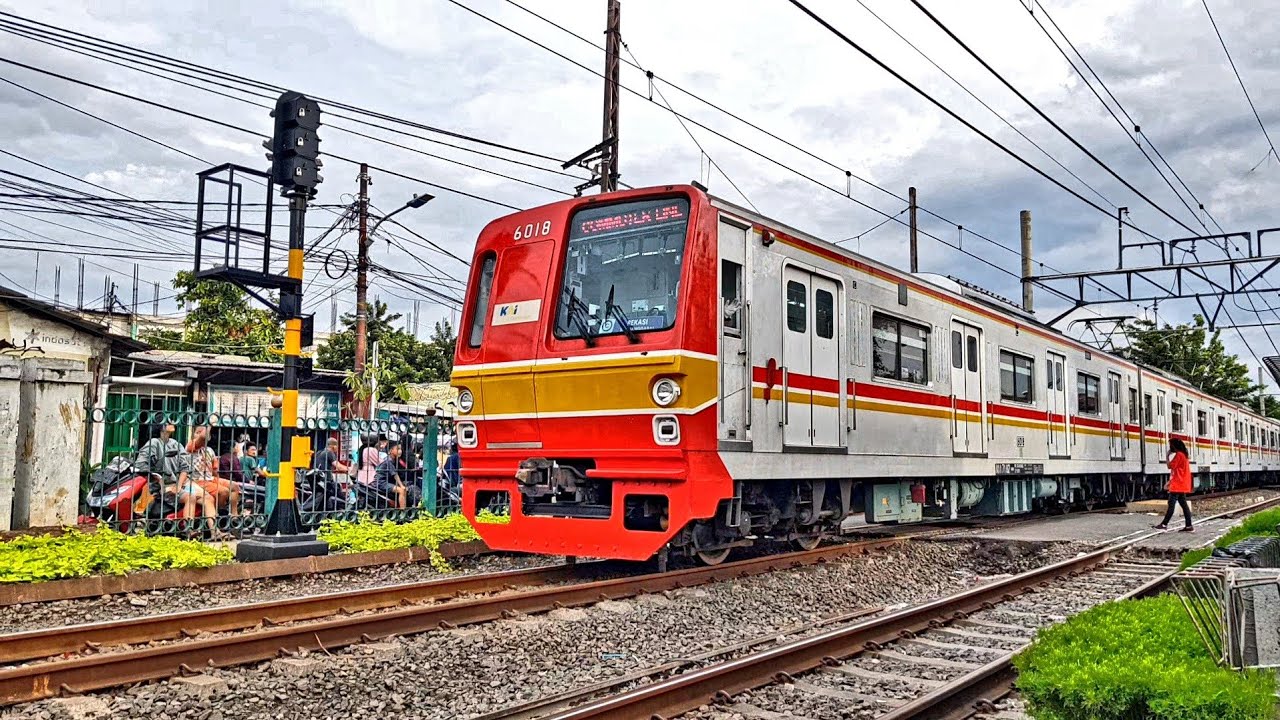 KRL TM 6000, Kereta Api Jarak Jauh, Kereta Barang dan Lokomotif di ...