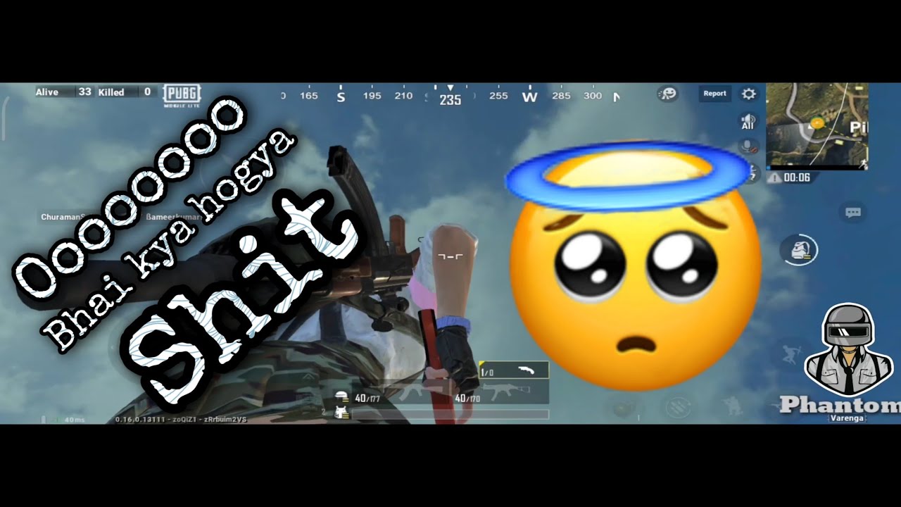 Ooooooo...shit🤬🤬🤬🤬🤬/Phantom Gaming/pubg lite - YouTube