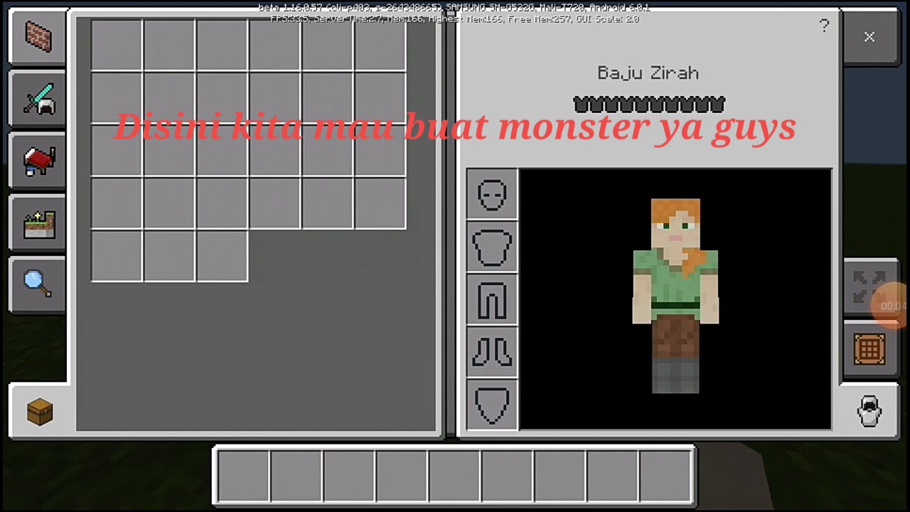 cara membuat monster di minecraft - YouTube