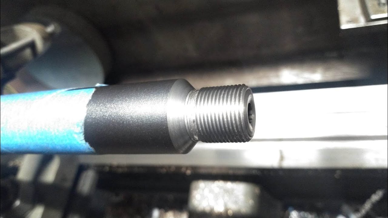 Cut And Thread barrel Remington 700 .223 Logan single point with taper ...