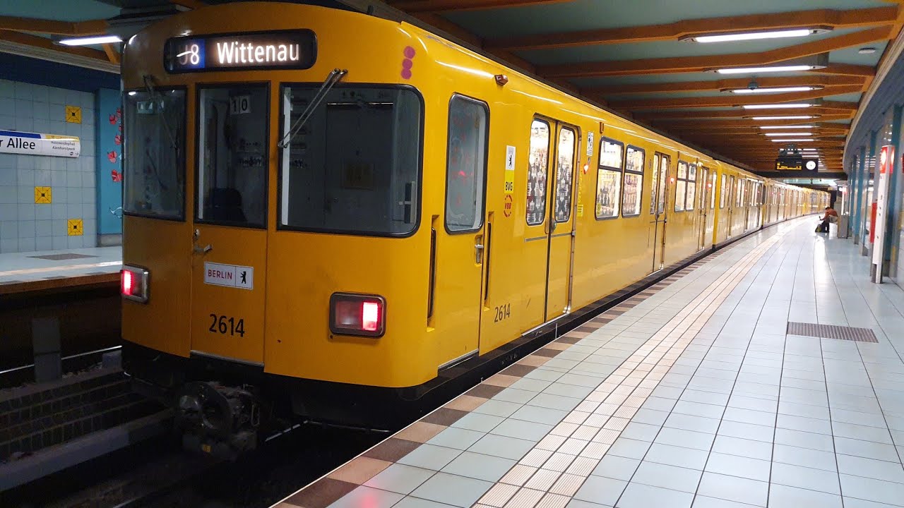 U-Bahnhof Lindauer Allee U8 | U-Bahn Berlin - YouTube