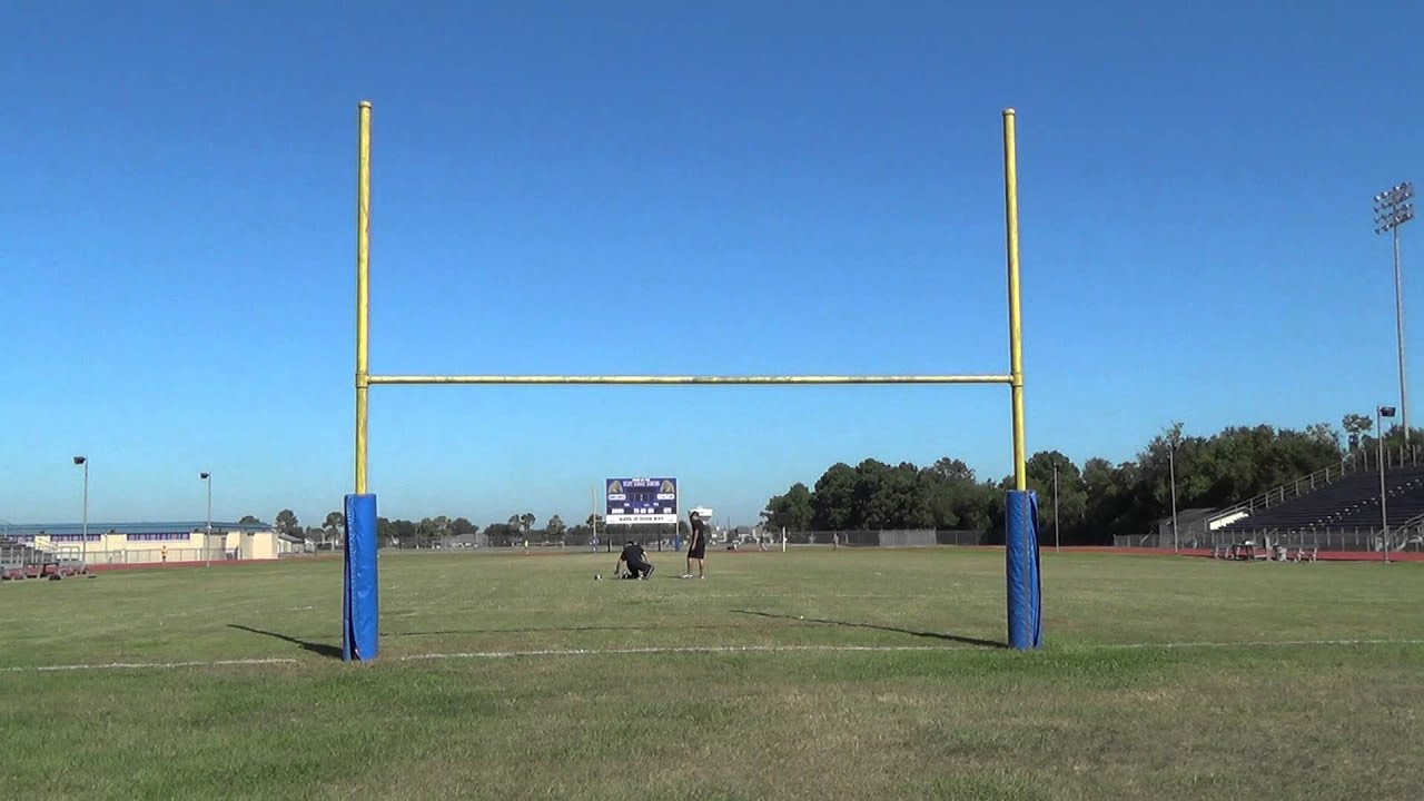punt practice - YouTube