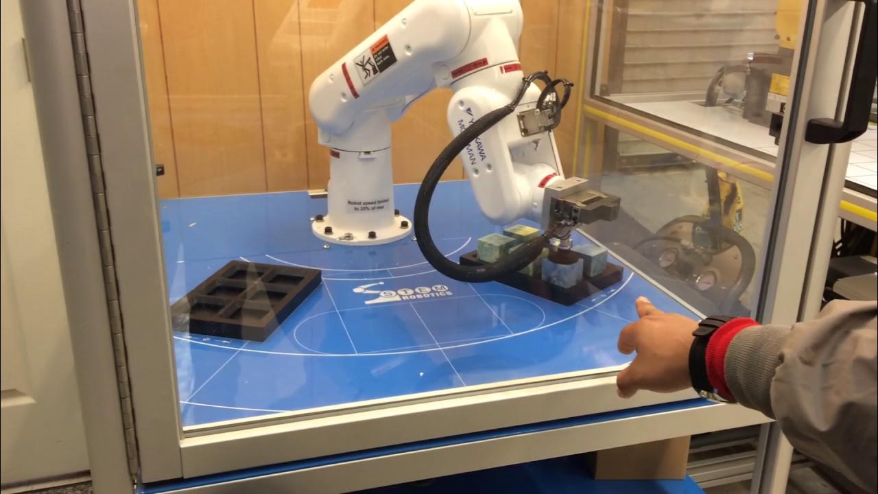 Robotics Part 2: Creating a Program and Using the Vacuum on the Yaskawa ...