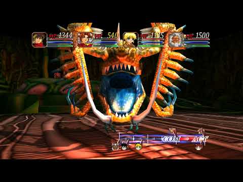 Grandia 2 HD Remaster : Boss fight Valmar's Claw [1080p] - YouTube