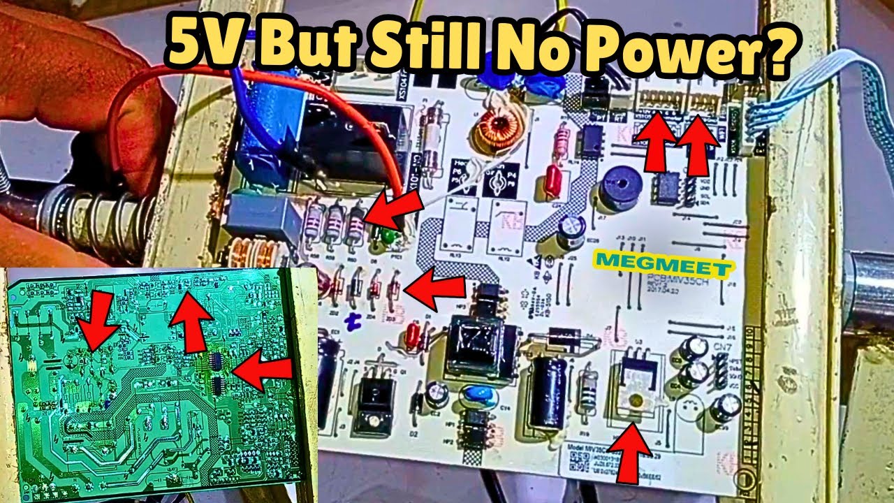 Megmeet AC Board Repair Tips: Voltage, Feedback & Motor Issues! - YouTube