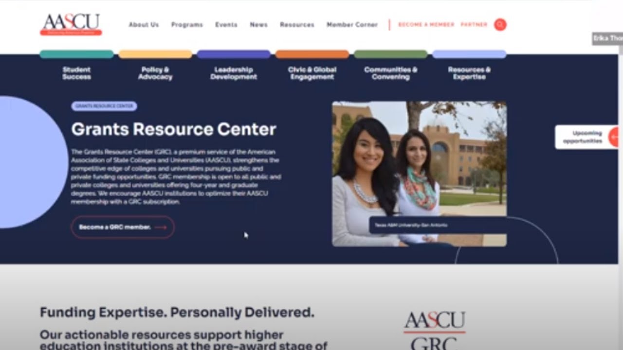 GRC Website Redesign Demo - YouTube