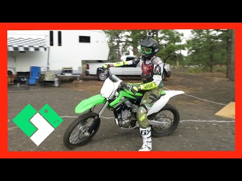 MY FIRST RIDE AT THE CINDERS (7.3.15 - Day 1190) | Clintus.tv