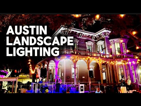 Austin Landscape Lighting - Freddo ATX Before & After - YouTube