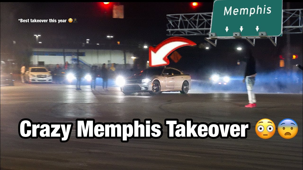 WE DROVE 6 HOURS FOR THIS CRAZY MEMPHIS TAKEOVER AN IT WAS WORTH IT 😈🥷 ...