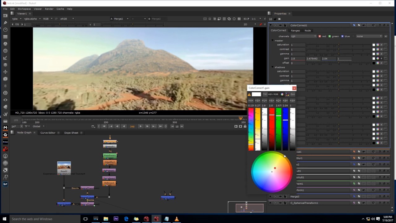 Tutorial:- How to Place Objects in VR 360 video in nuke using CARA VR ...