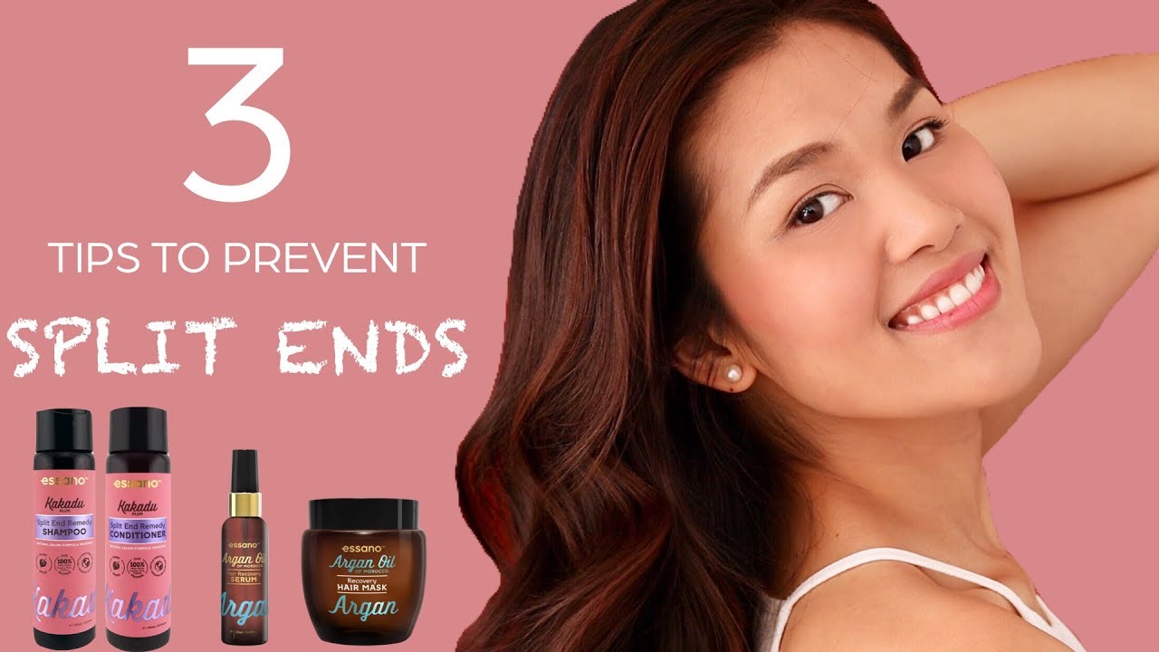 3 tips to prevent split ends - YouTube