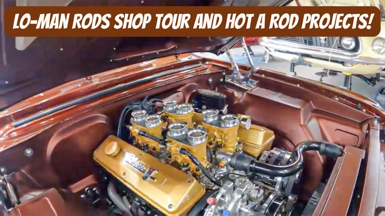 Lo-Man Rods Shop Tour and Hot Rod Projects! - YouTube