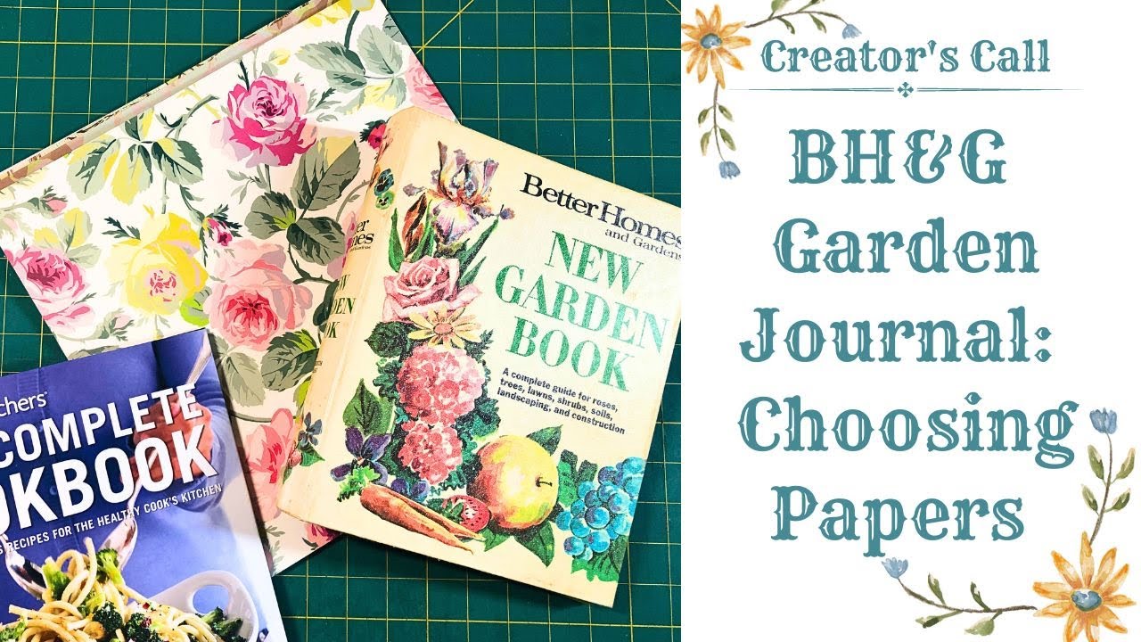 Pretty Cardstock Papers For Garden Journal | Mimi's Prayer Garden, Part ...