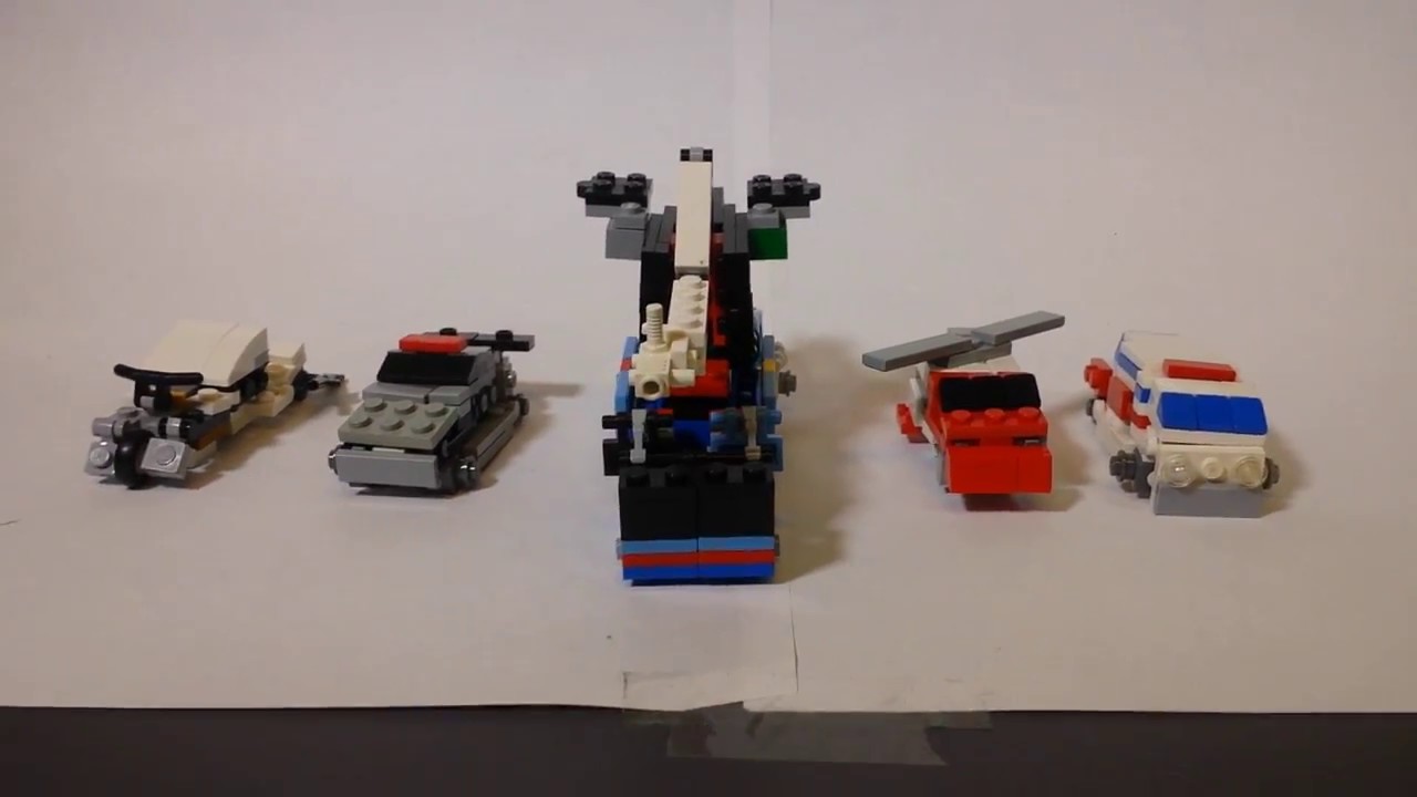 Lego Transformer G1 Hot Spot (Defensor) #74 - YouTube