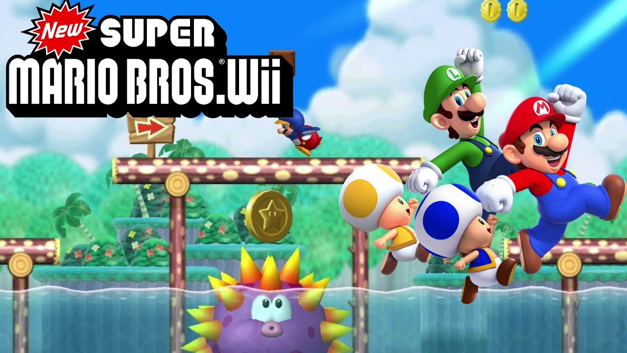 Beach Theme - New Super Mario Bros. Wii Slowed Down - YouTube