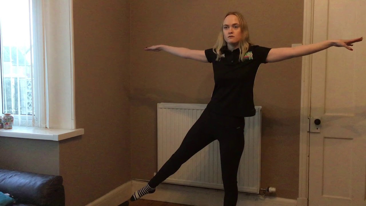 Introduction to Gymnastics - Leg balances - YouTube