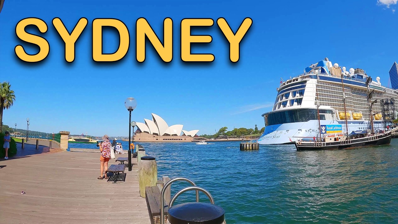 Beautiful Sunday Sydney Walking Tour | 4K Relaxing City Walk - YouTube