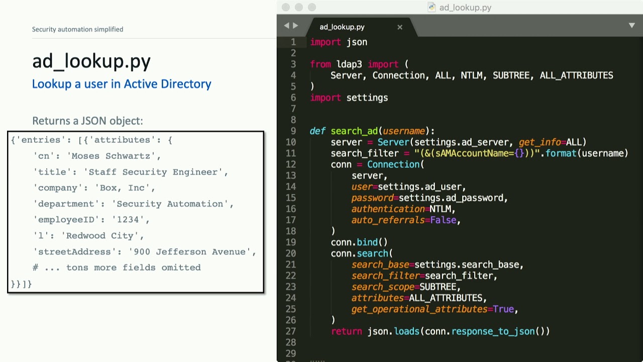 BSidesSF 2019 - Security Automation Simplified (Moses Schwartz) - YouTube